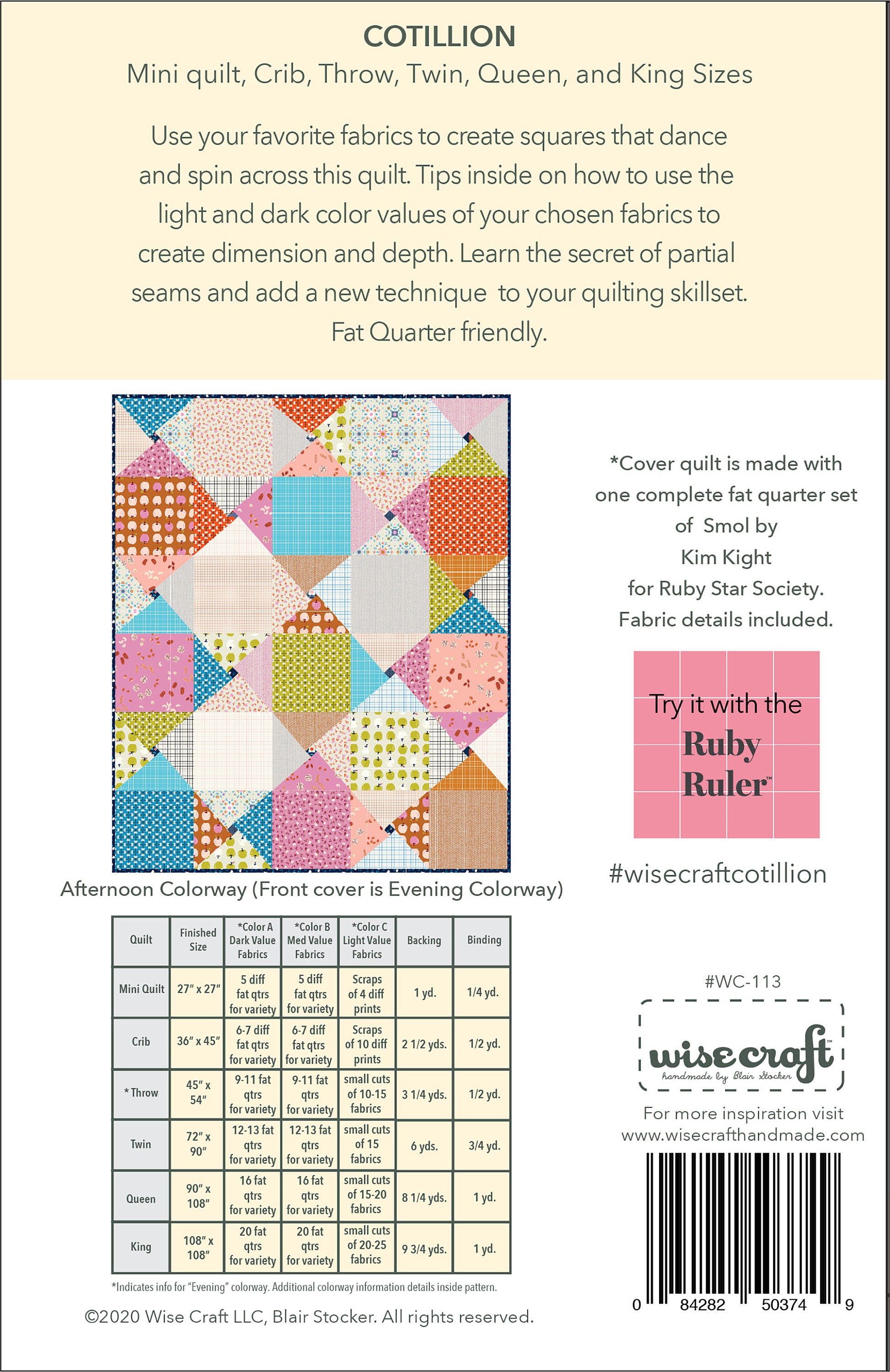 Cotillion Modern Quilt PDF Pattern Instant Download - Etsy