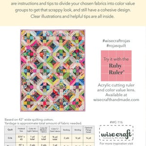 Rojas Modern Quilt PDF Pattern, Instant Download - Etsy