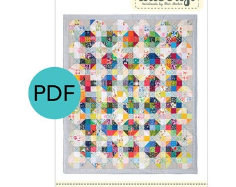 Rojas Modern Quilt PDF Pattern Instant Download - Etsy