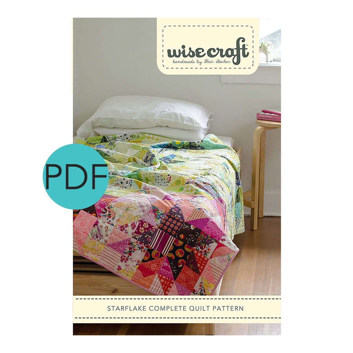 Starflake Quilt Pattern PDF Instant Download - Etsy