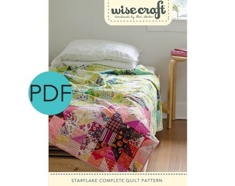 Rojas Modern Quilt PDF Pattern Instant Download - Etsy