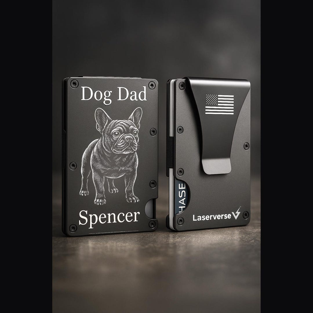 Custom Dog Wallet – Choose Dog Breed & Color - Personalized RFID ...