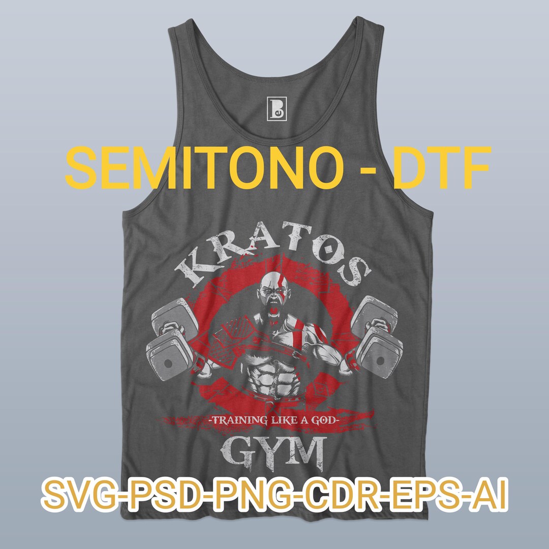 Gym Anime DTF HALFTONES T-shirt Designs for Creativity Style - Etsy