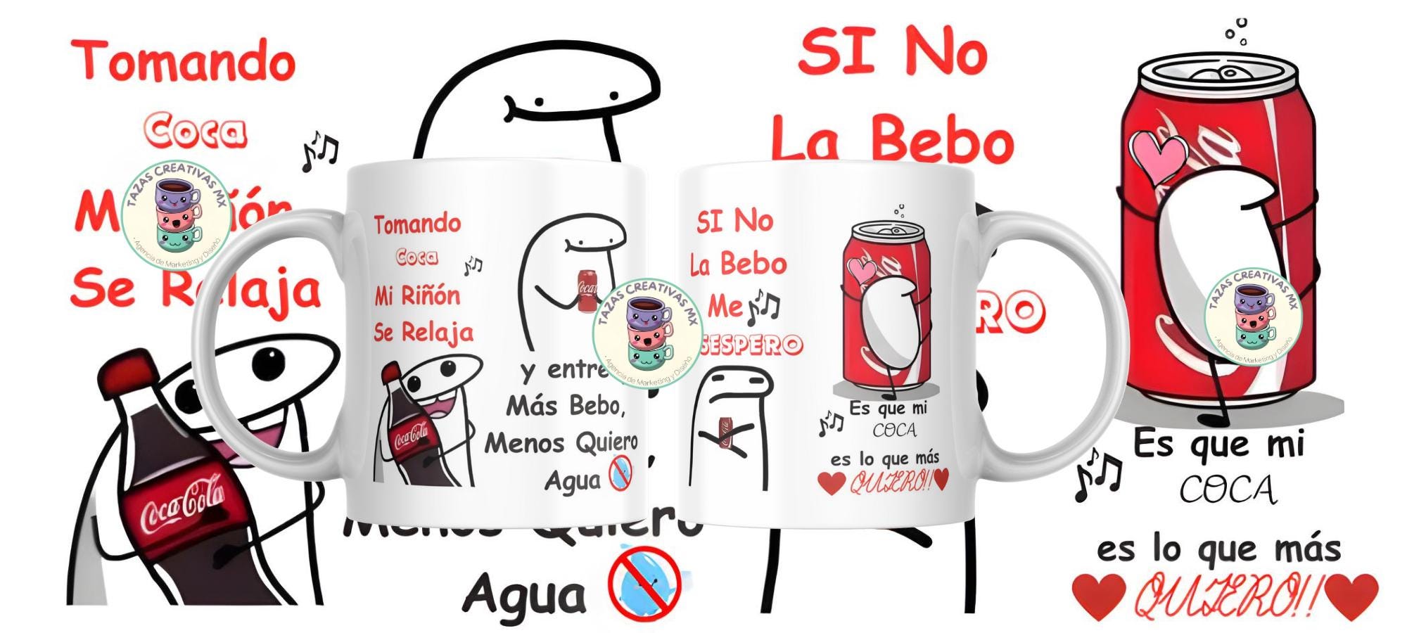 Modelo tomando coca meu rim relaxa flork para caneca 11 a 15 onças Svg ...