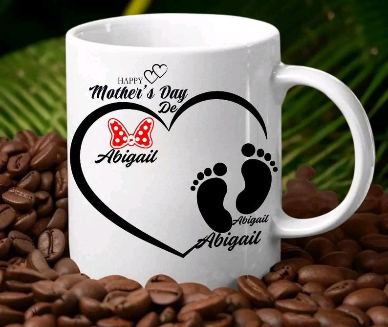 Over 50 Templates for Mother's Day Mugs Easy and Fast Download PNG - Etsy