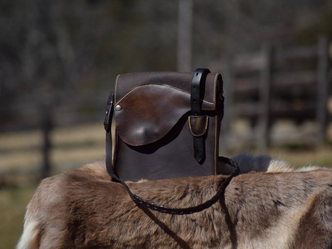 Handmade Leather Shoulder or Crossbody Notebook Bag Made From ...