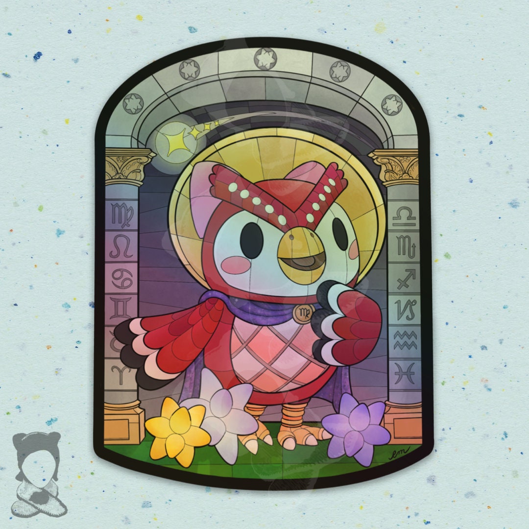 Saint Celeste of the Stars Sticker - Holographic / Animal Crossing ...