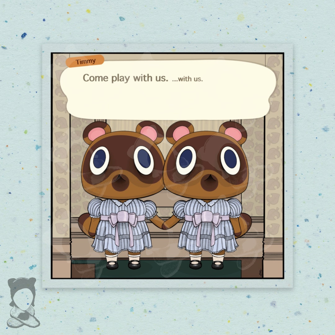 The Nook Twins Sticker / Animal Crossing / ACNH / Timmy Nook / Tommy ...