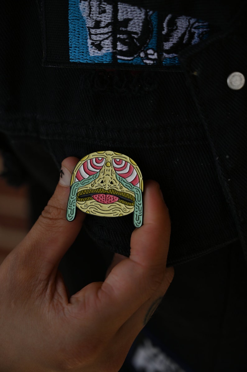 LUNA LLORANDO 1.5" Enamel Pin - Etsy