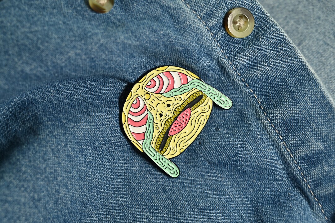 LUNA LLORANDO 1.5" Enamel Pin - Etsy