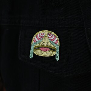 LUNA LLORANDO 1.5" Enamel Pin - Etsy
