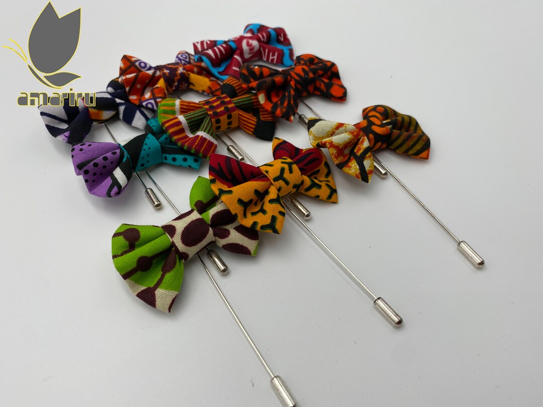 African Lapel Pins ,ankara Lapel Pins, African Print Lapel Pins, Lapel ...