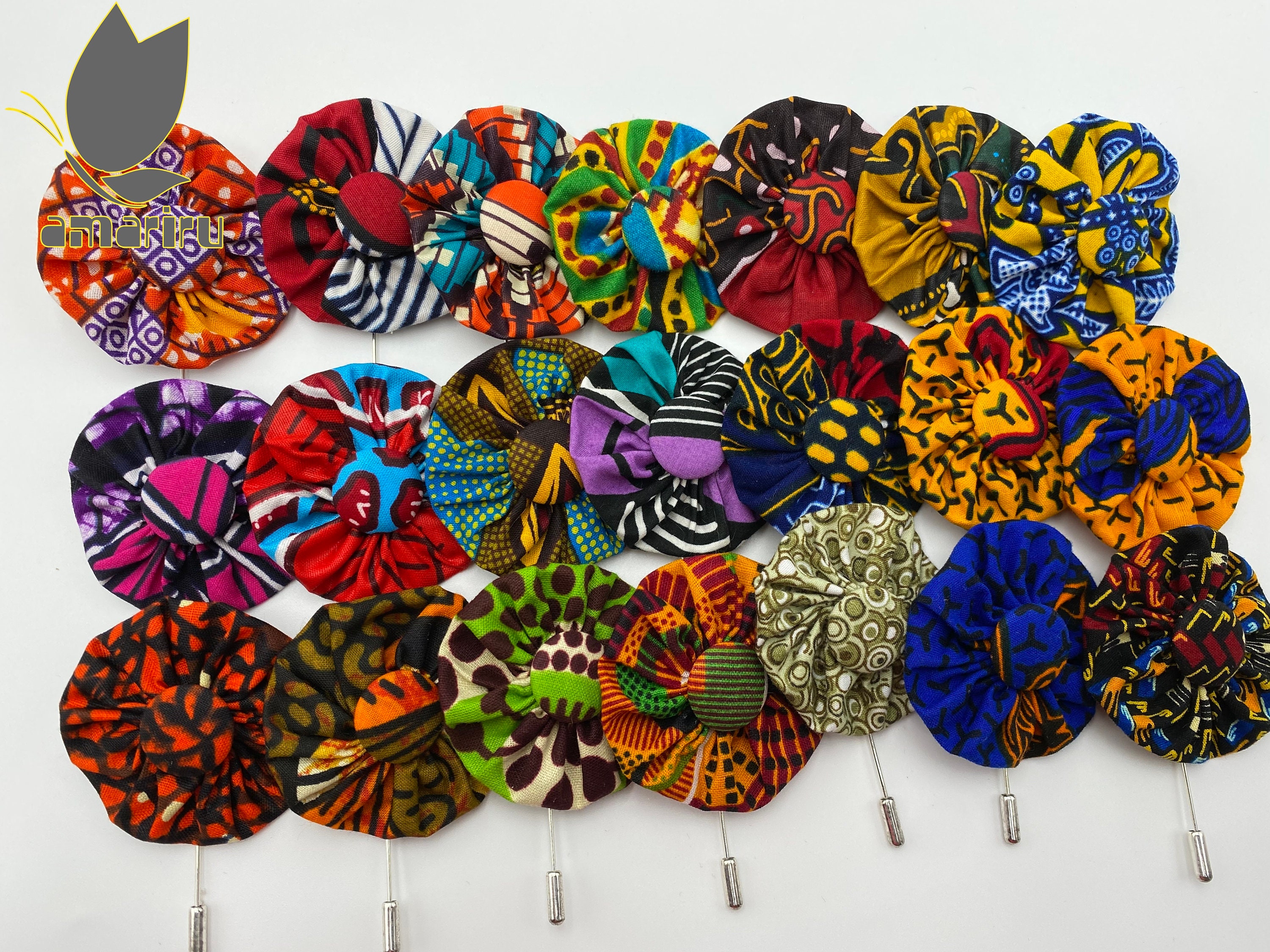African Lapel Pins ,ankara Lapel Pins, African Print Lapel Pins, Lapel Pins, Africa ,gift for ...