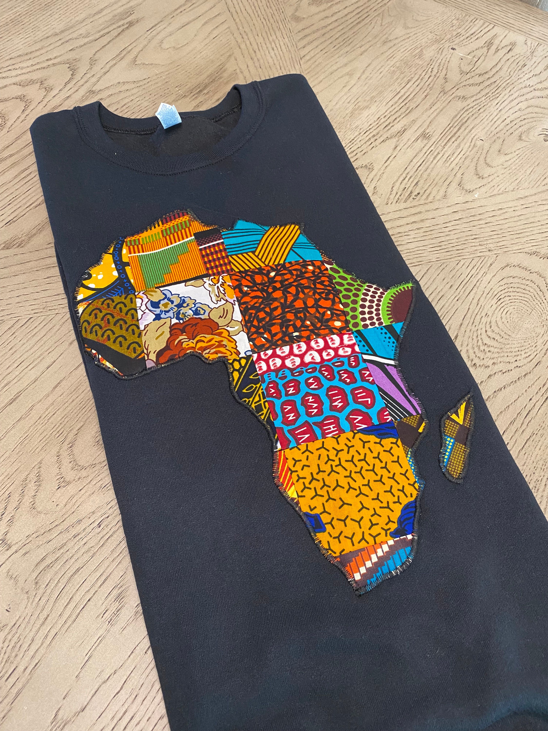 Black Sweatshirt, African Fabric Sweatshirt, Ankara Sweatshirt ,african ...