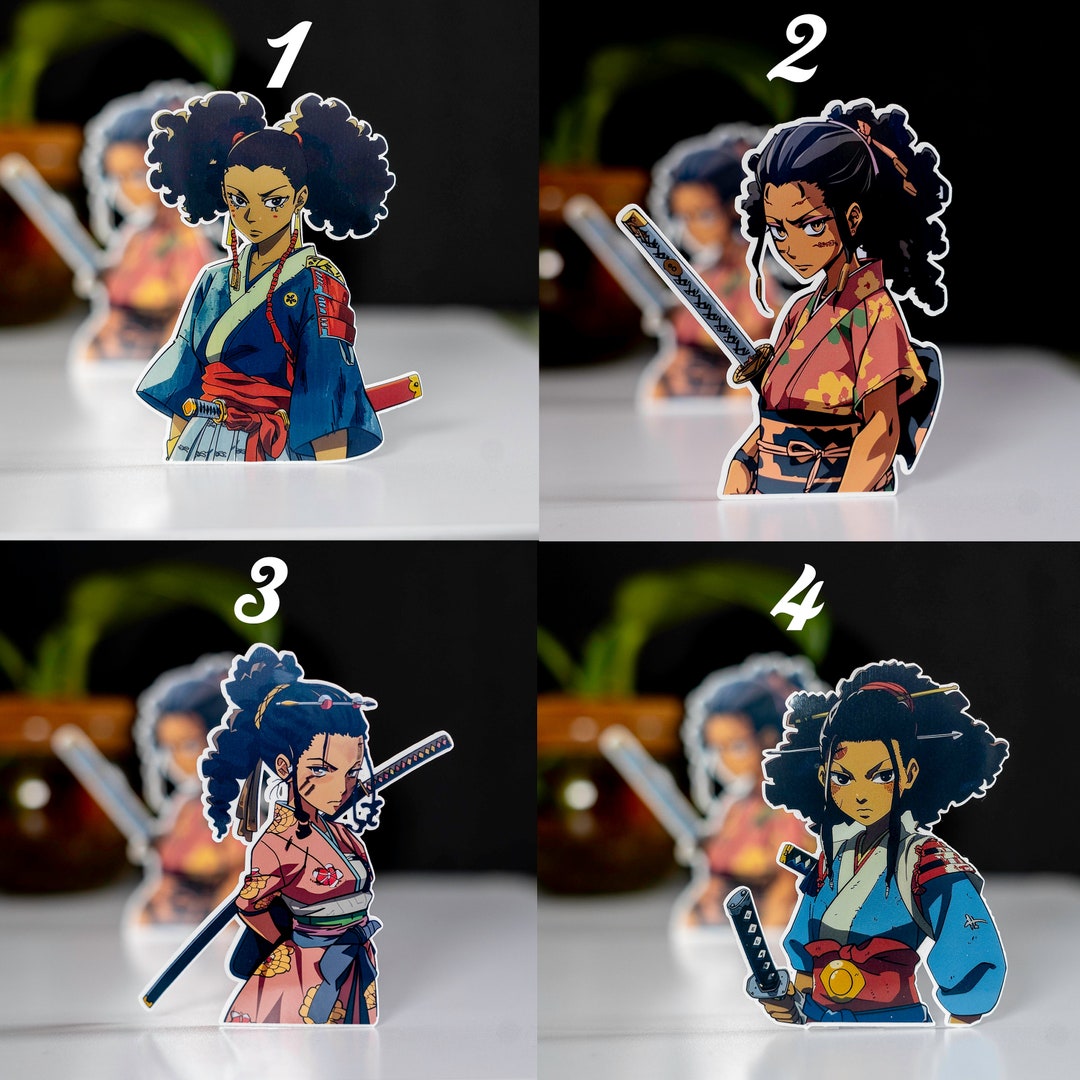 Premium Anime Stickers Inspired by Afro Samurai Champloo Vinyl Water ...