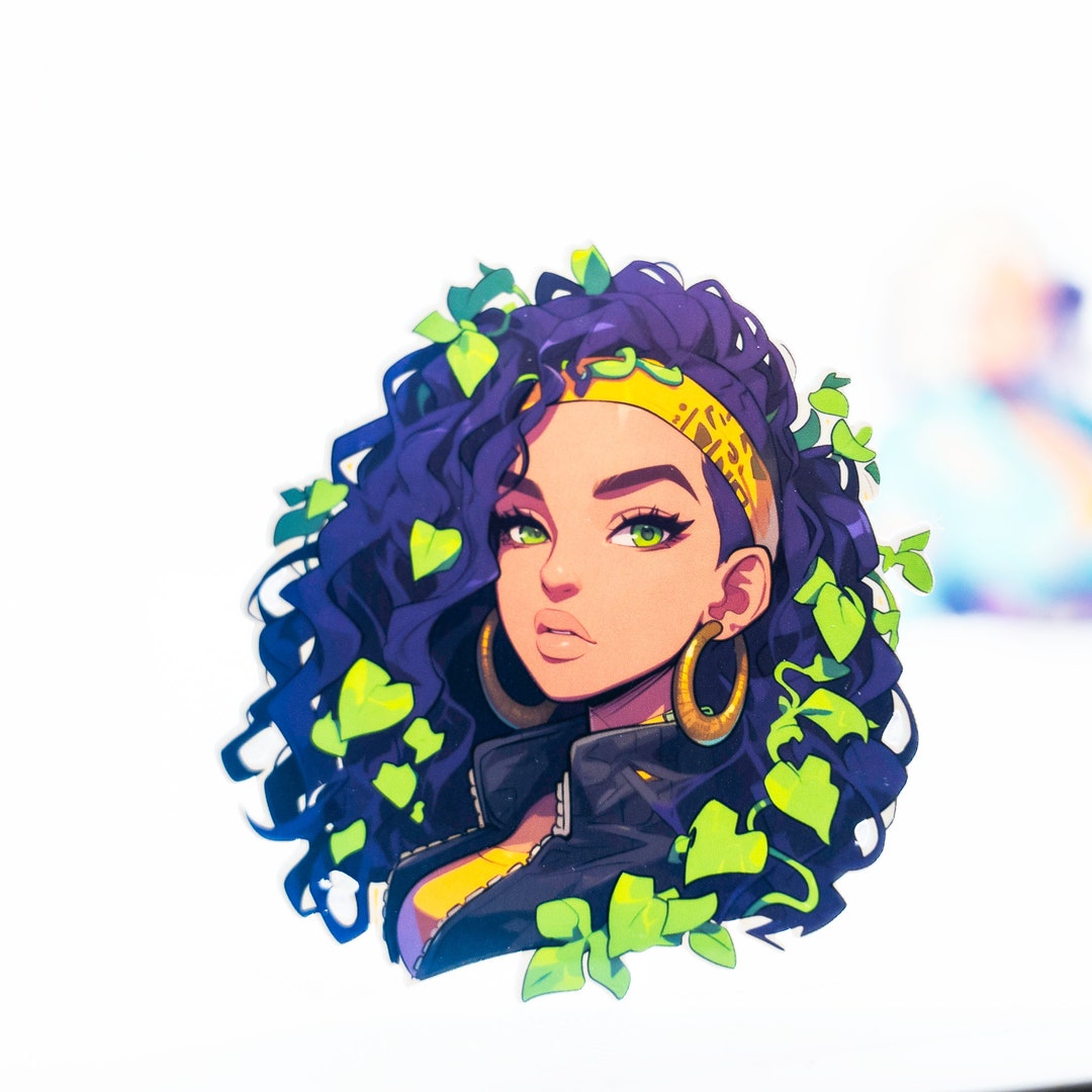 Pretty Girl Anime Styled Die Cut Sticker Pack #3 , Water and Tear ...