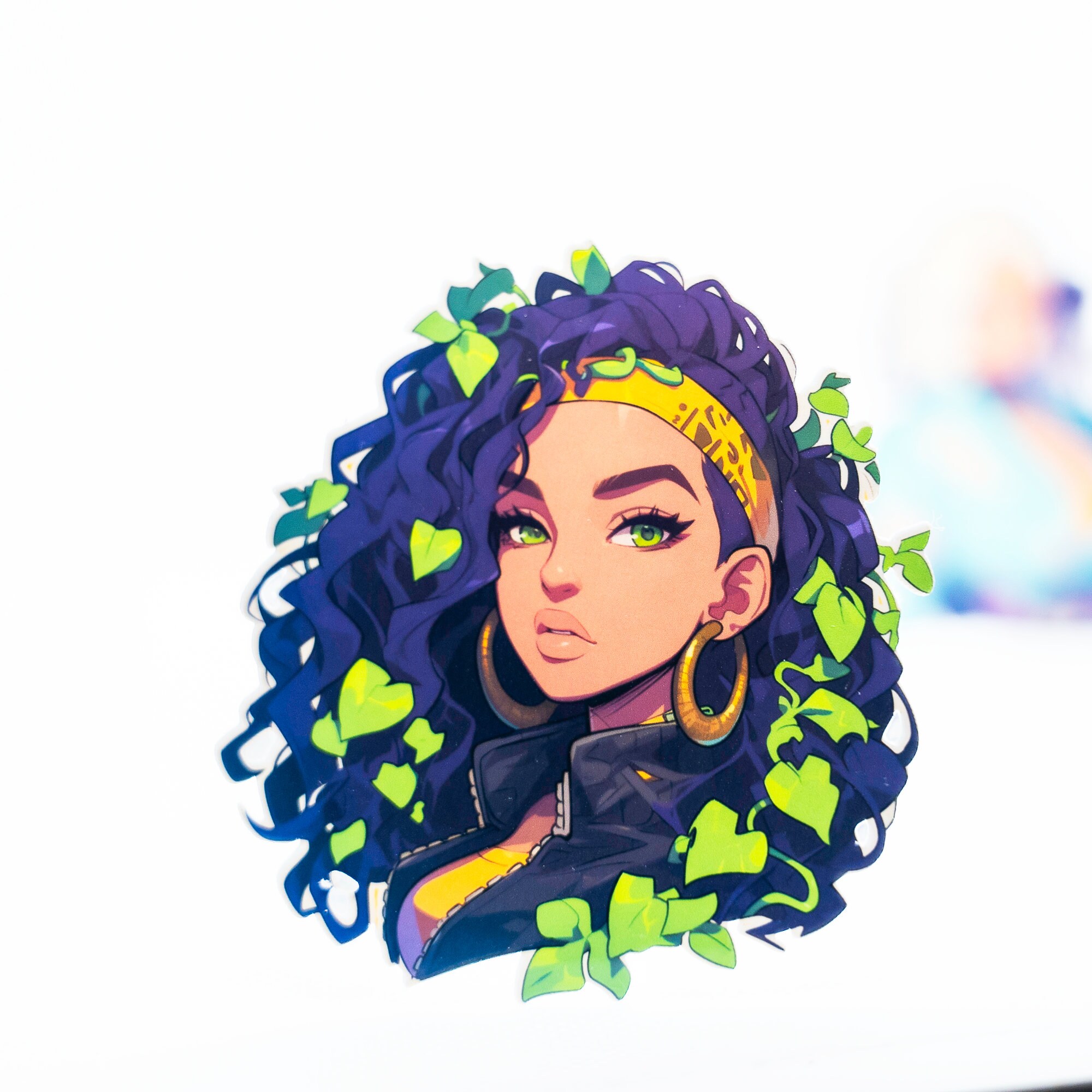 Pretty Girl Anime Styled Die Cut Sticker Pack #3 , Water and Tear ...