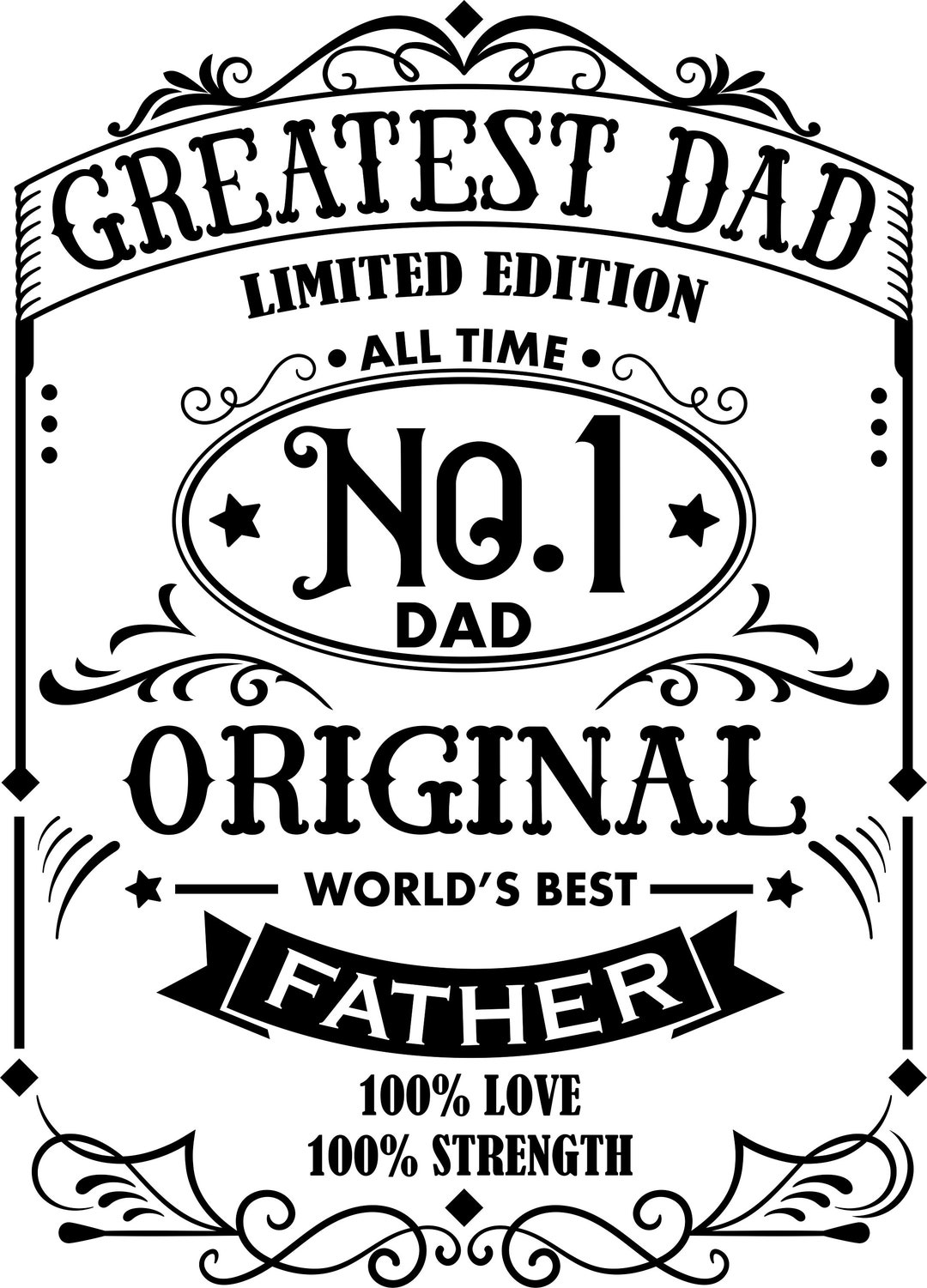 Greatest Dad Limited Edition Design (digital File) - Etsy