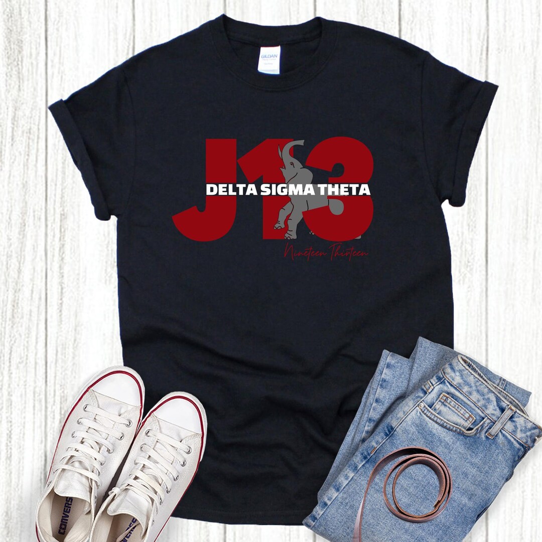 Delta Sigma Theta J13 Founders Day Elephant Design (PNG Digital ...