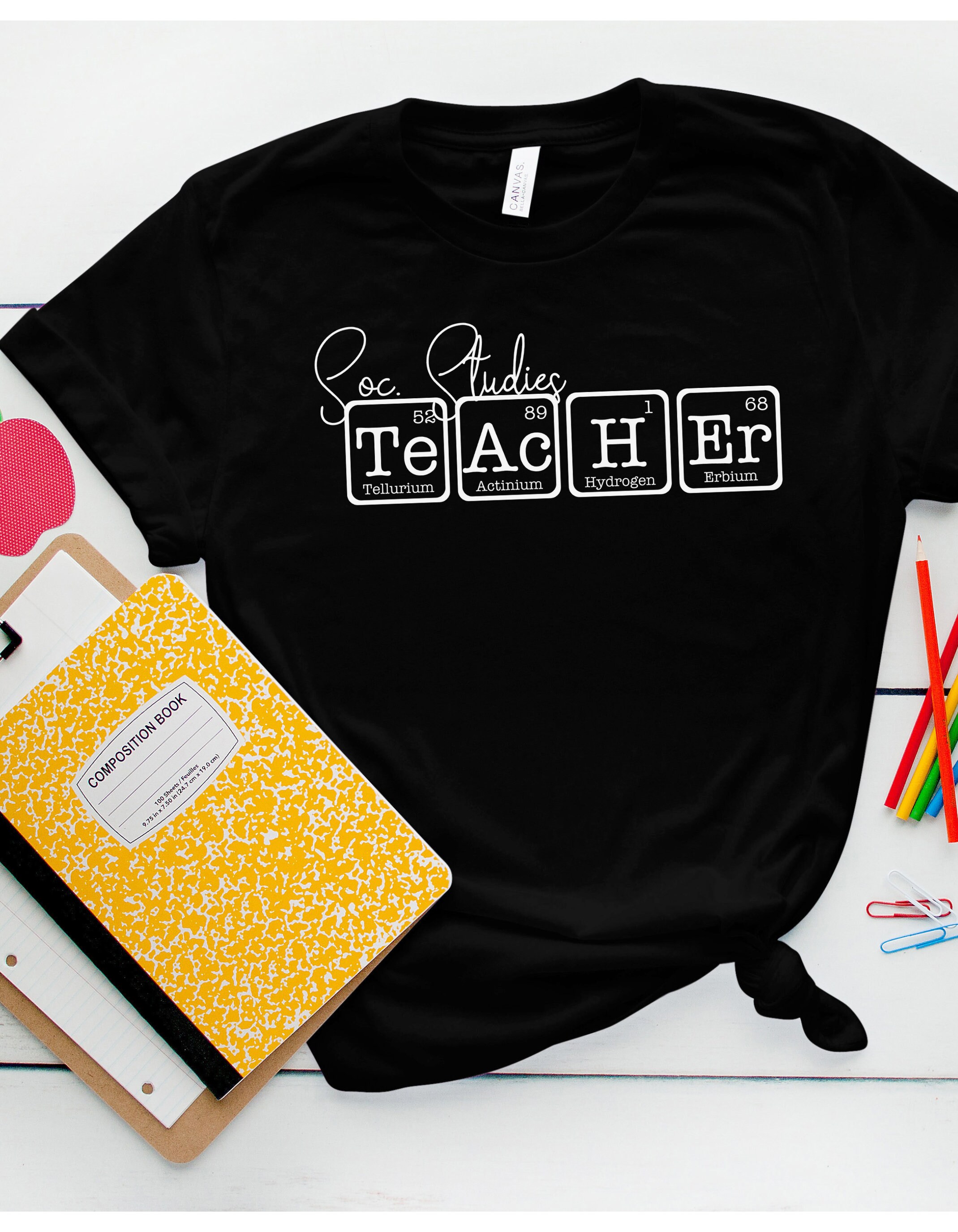 Teacher Elements Periodic Table PNG Design Science Math Reading Social ...