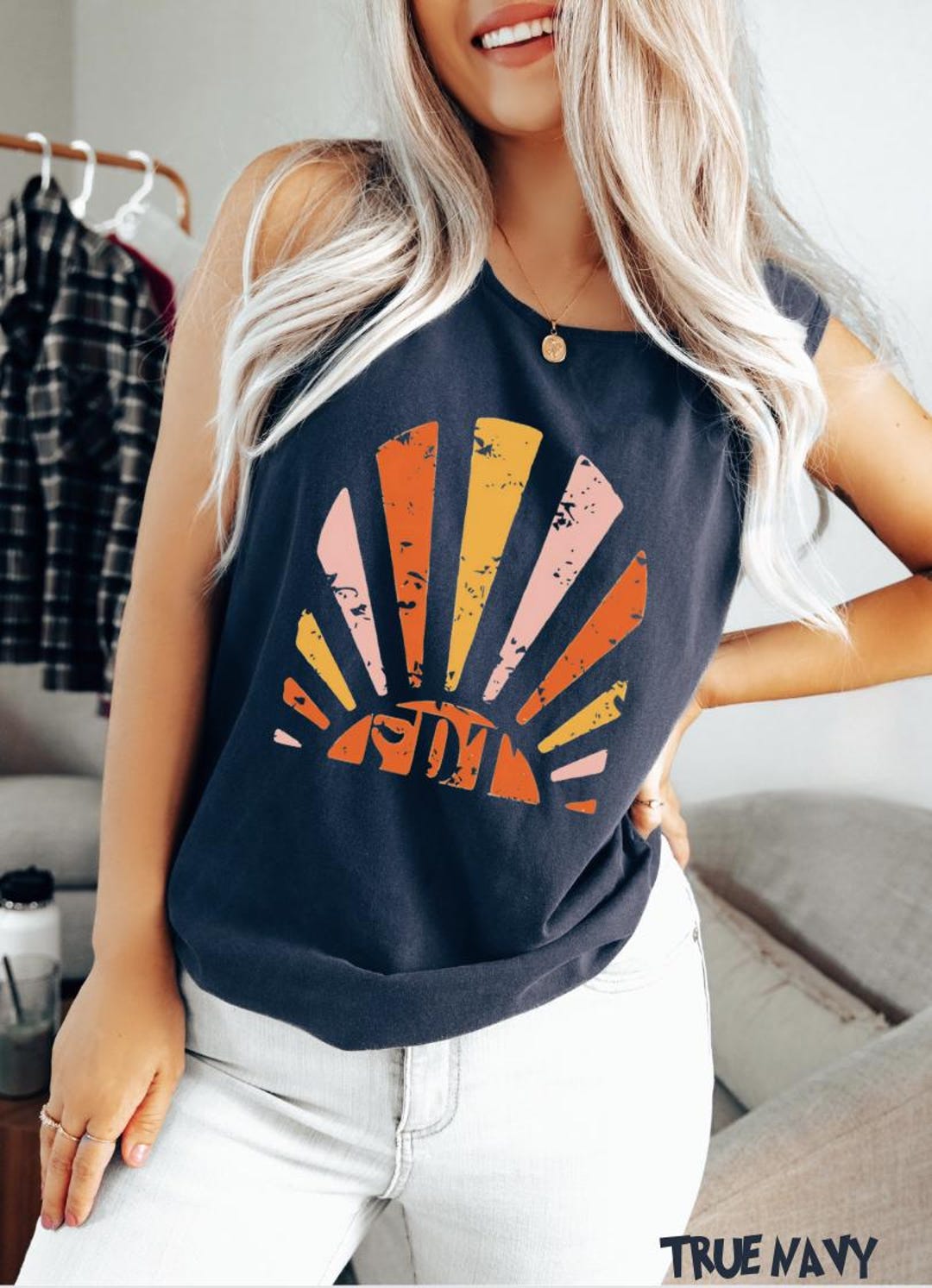 Subtle FDT Sunshine Tank Top,anti Trump Comfort Colors® Anti Ice Maga ...