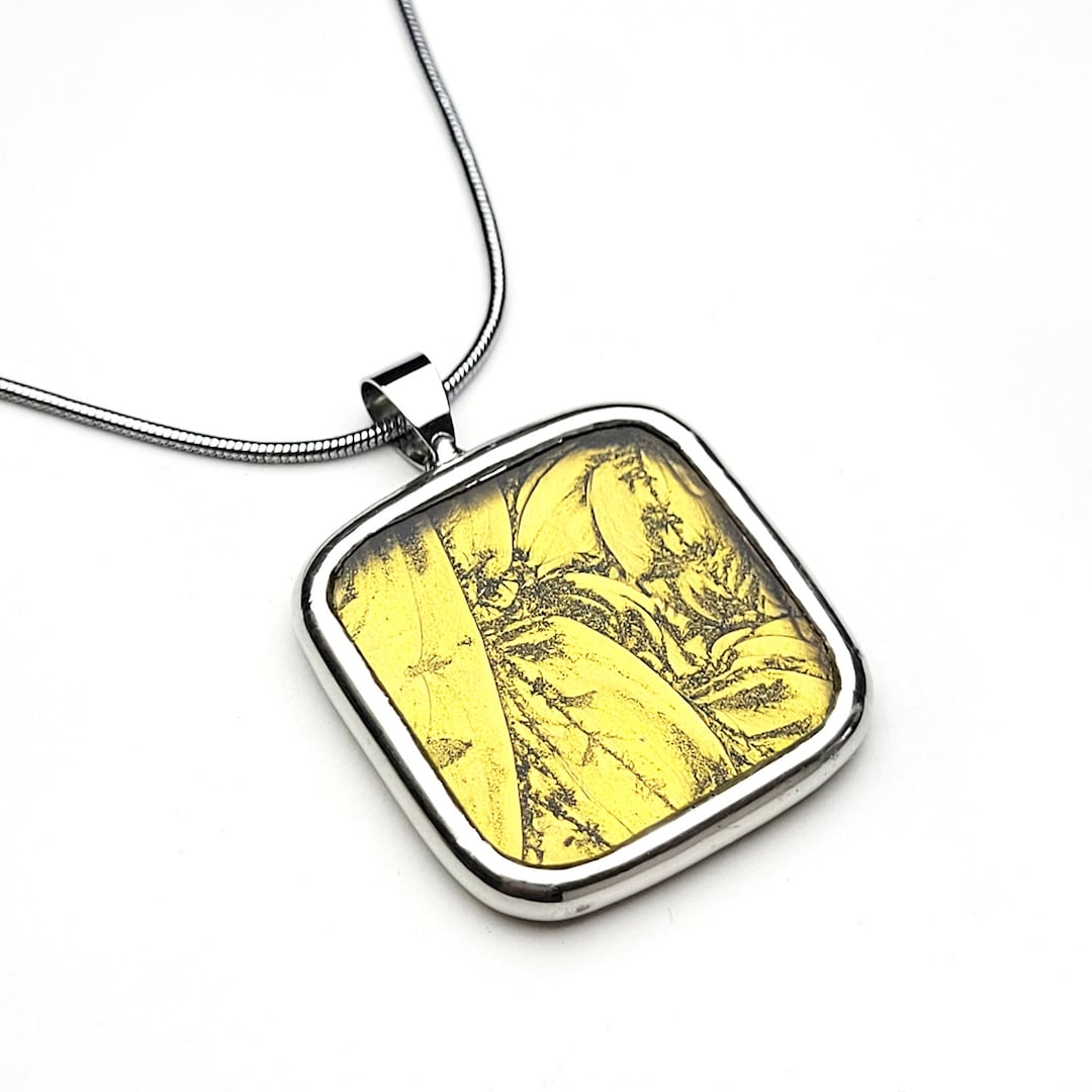 Gold Van Gogh Glass Pendant (vg1) - Etsy