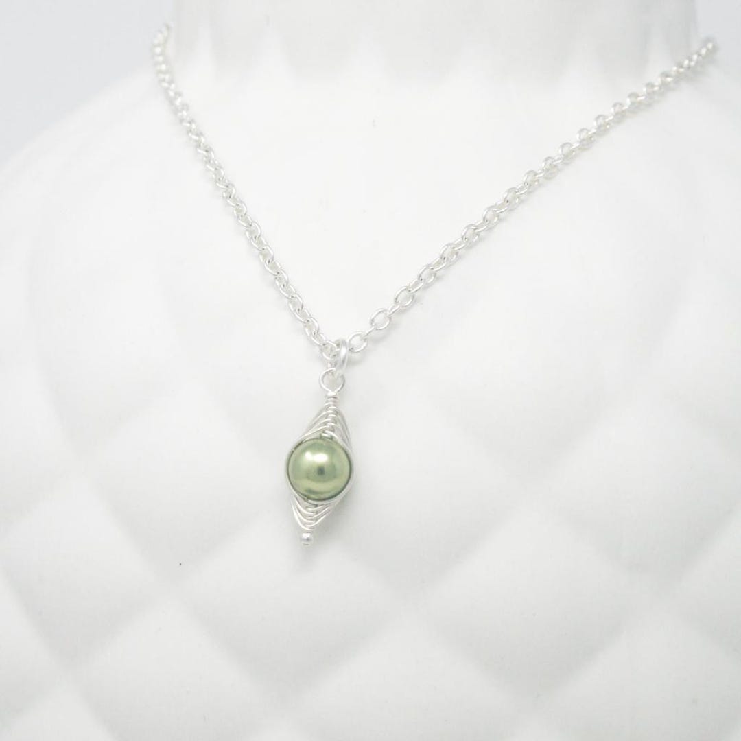 Pea in Pod Jewelry, Four Peas in A Pod, Push Present, Peapod Pendant ...