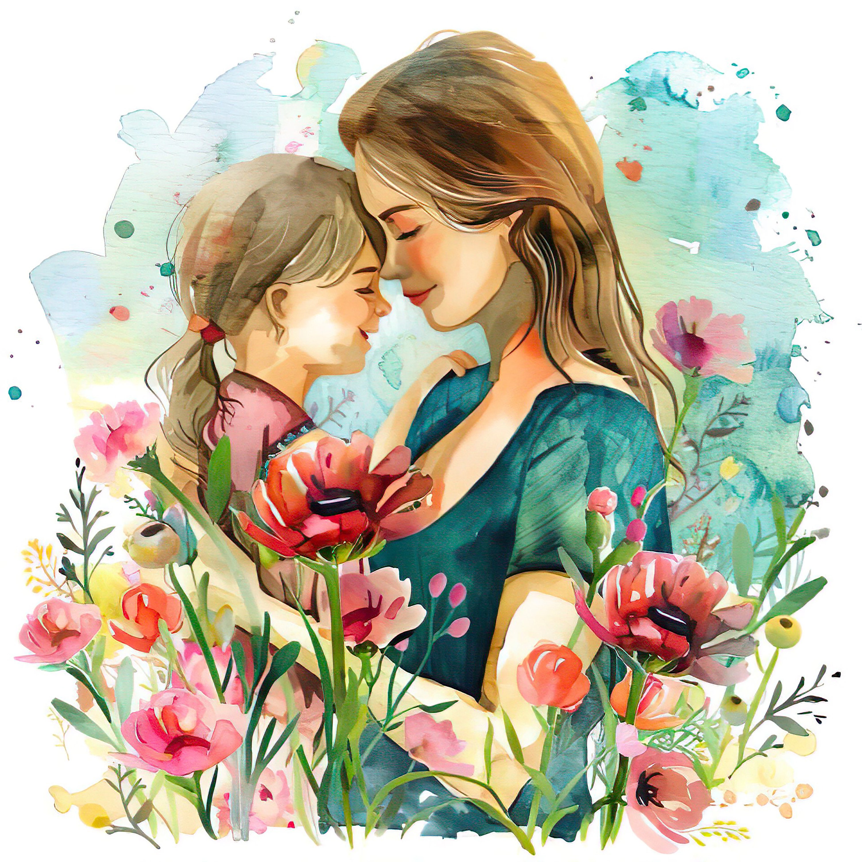 18 Mother's Day Clipart, Digital Download, High Quality Jpgs, Printable ...