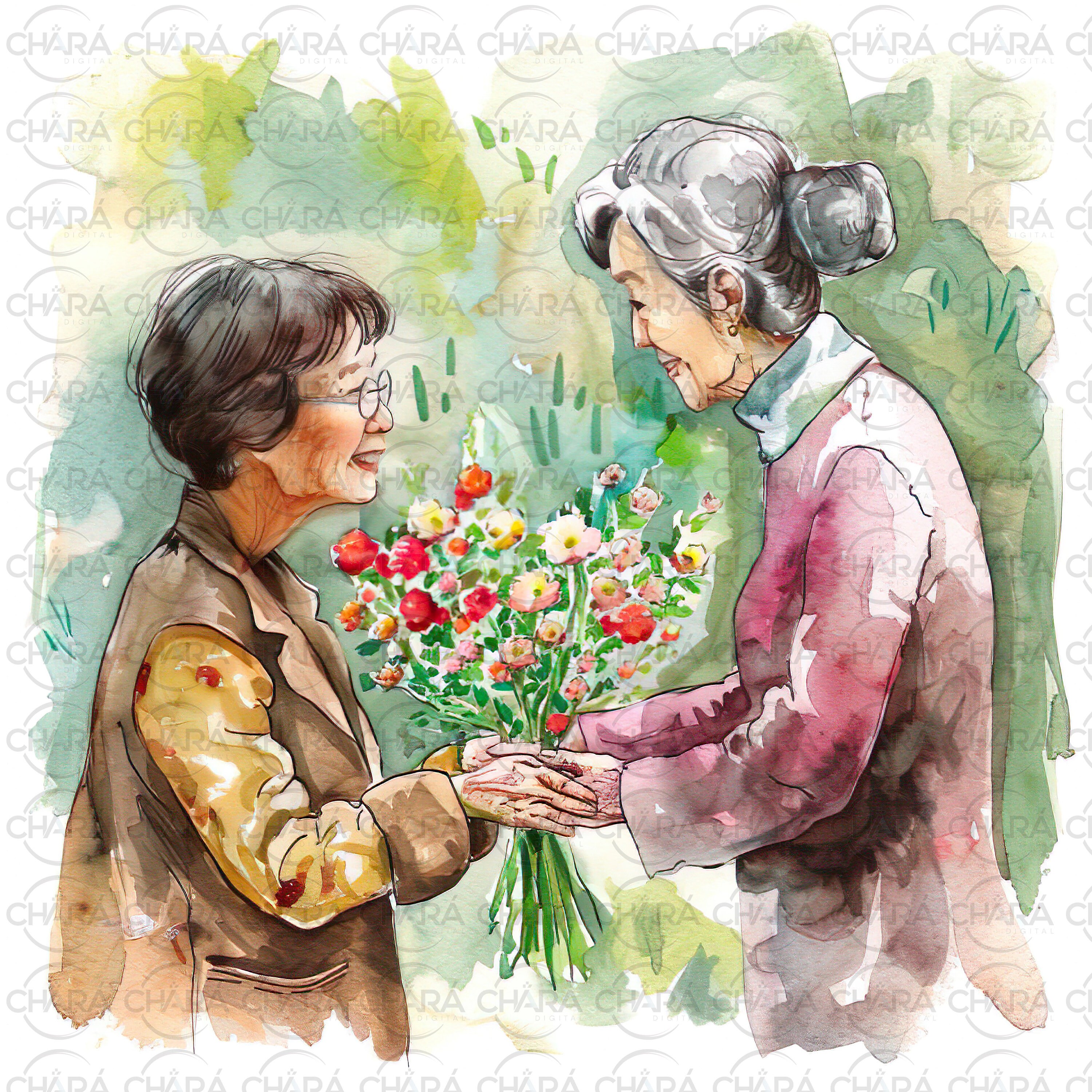 16 Mother's Day Clipart, Digital Download, High Quality Jpgs, Printable ...