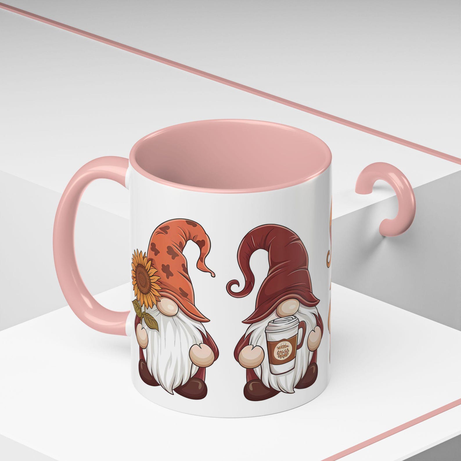 Fall Gnome Mug, Cute Gnome Tea and Coffee Cup for Autumn, Autumn Mug ...