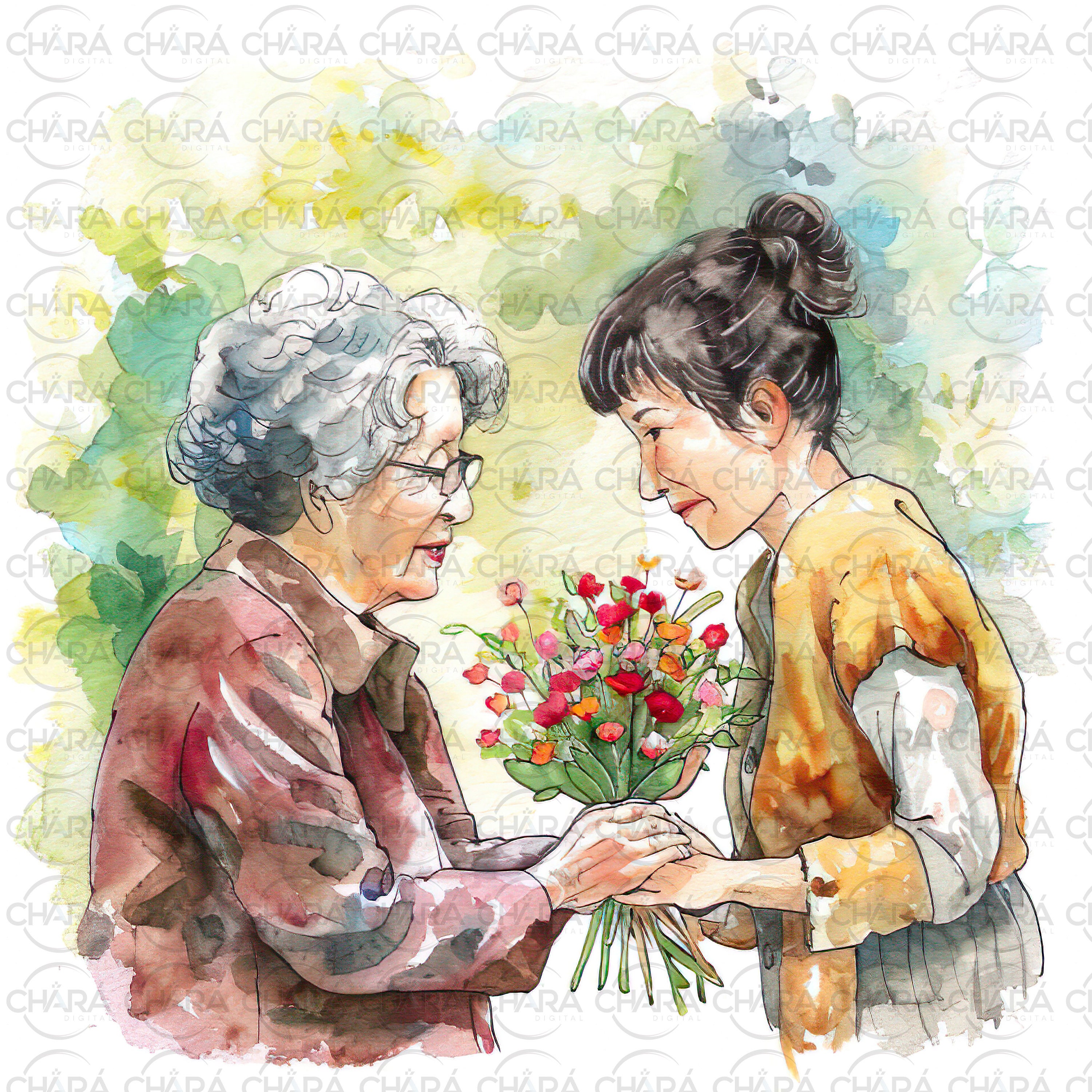 16 Mother's Day Clipart, Digital Download, High Quality Jpgs, Printable ...