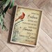 Cardinal Sign From Heaven Digital Art JPG, Memorial Design for Loss of ...