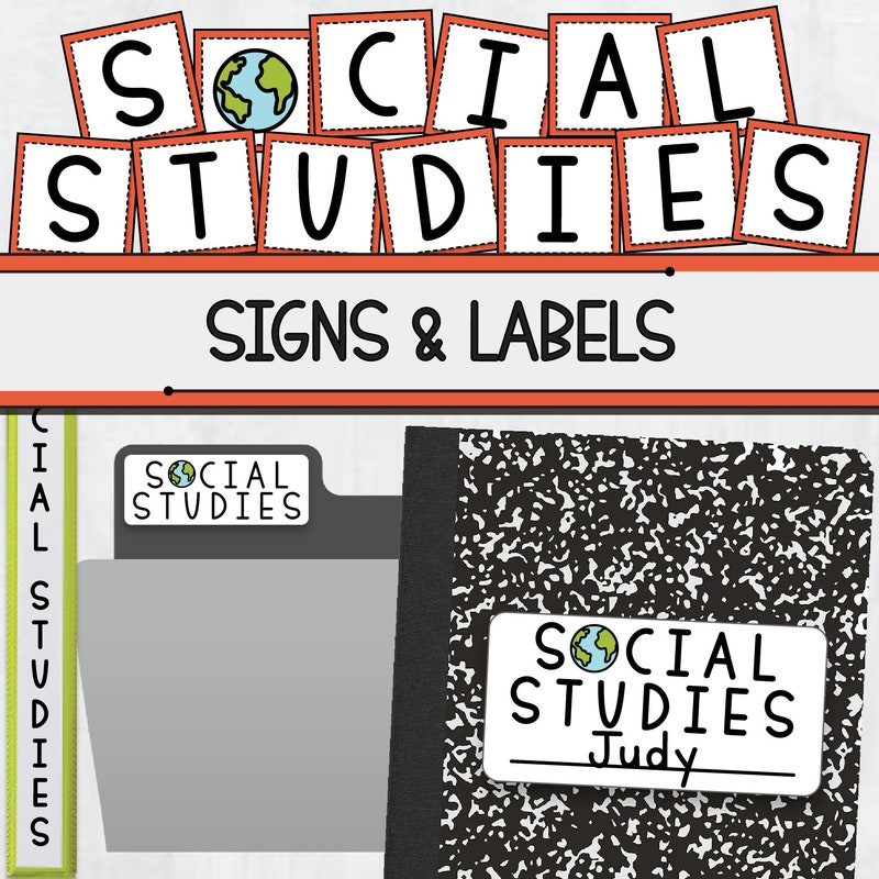 Social Studies - Etsy