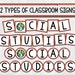 Social Studies Classroom Signs & Labels - Etsy