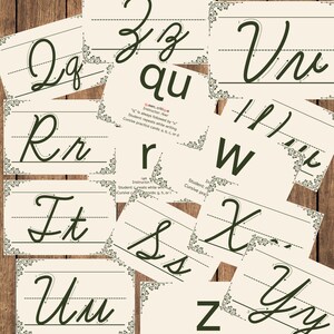 Kids Cursive and Phonogram Practice Set, Phonogram Letter Lessons ...