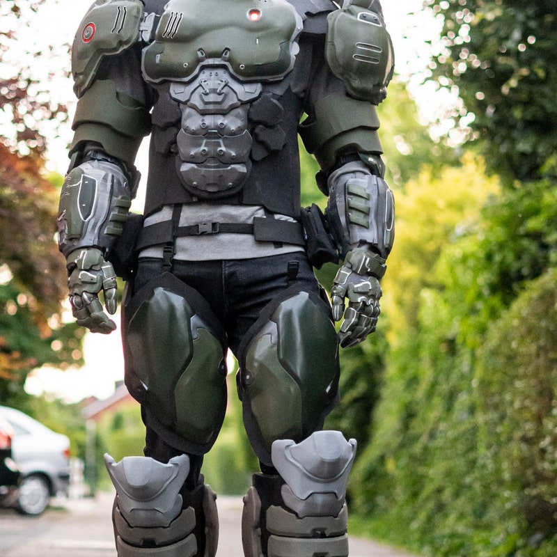 Doom Slayer Full Costume - Etsy