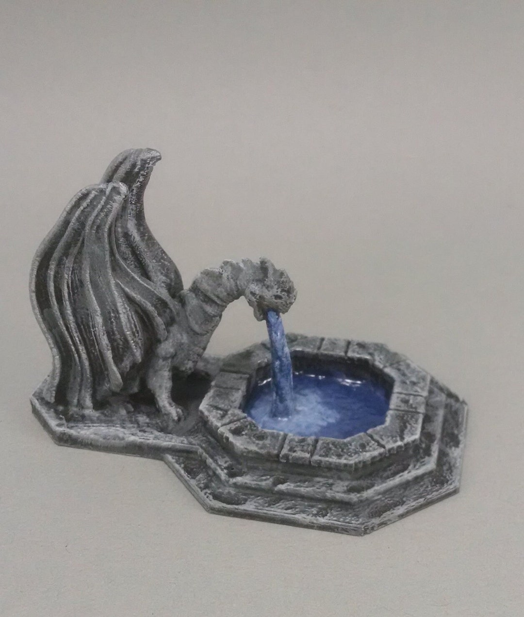 Dragon Fountain STL FILE - Etsy