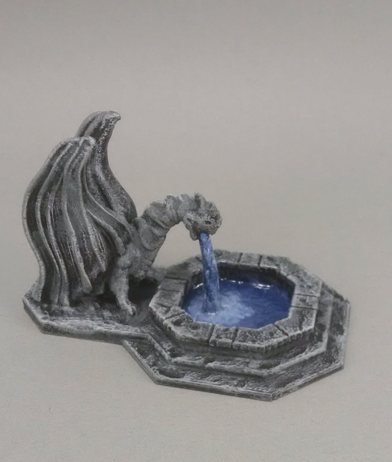 Dragon Fountain STL FILE - Etsy