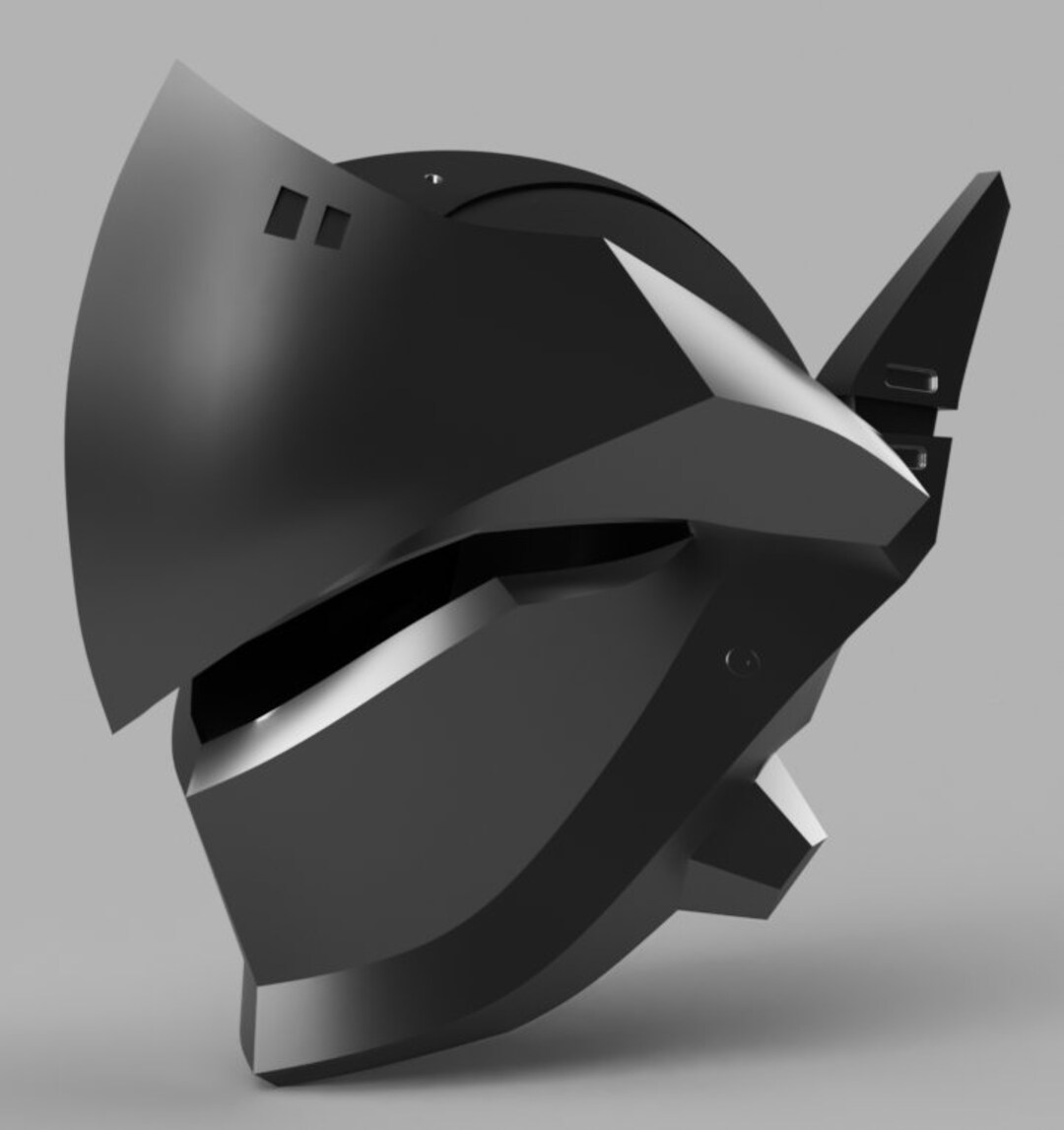 Genji Helmet STL - Etsy