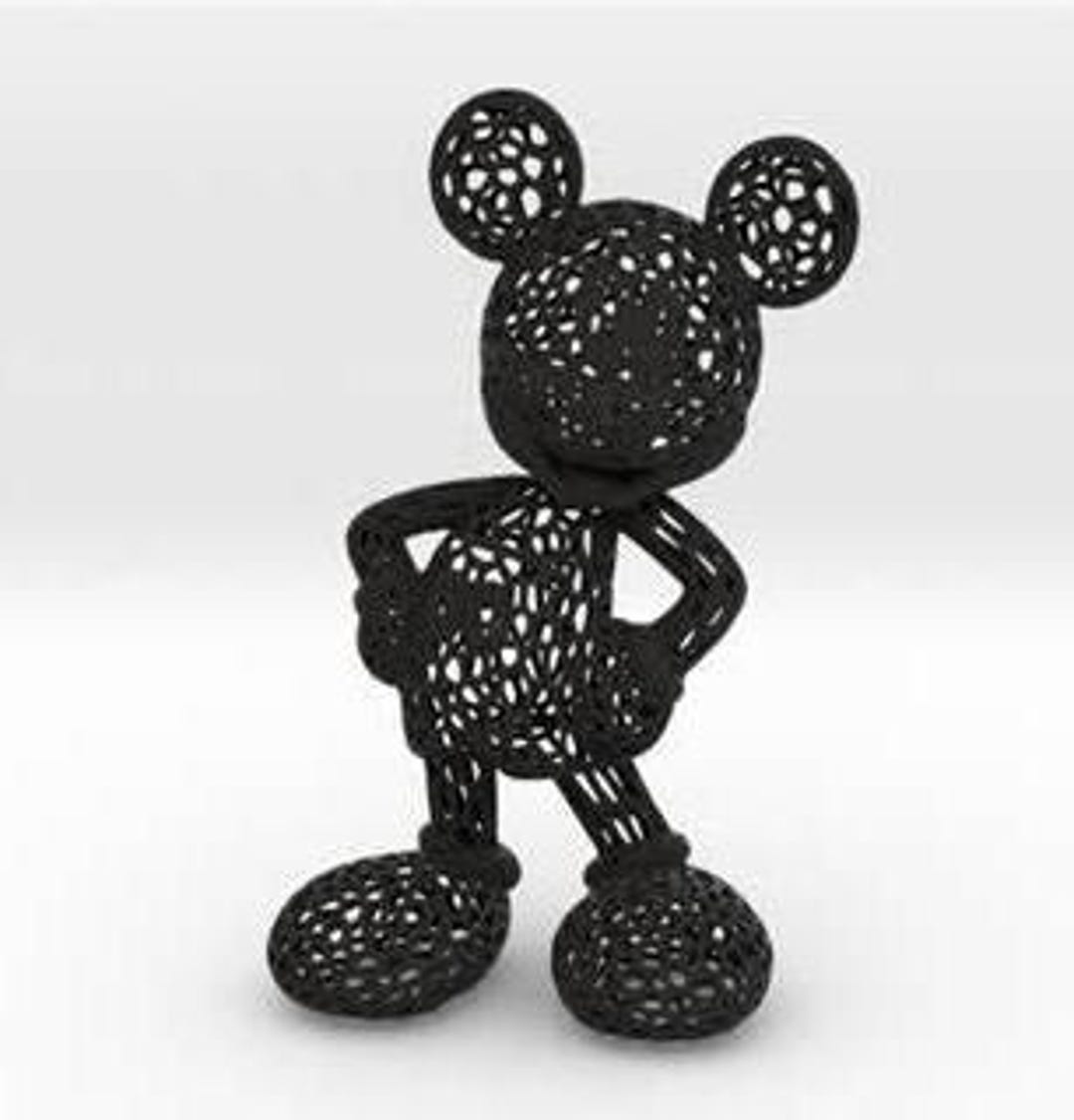 Mickey Mouse STL FILE - Etsy