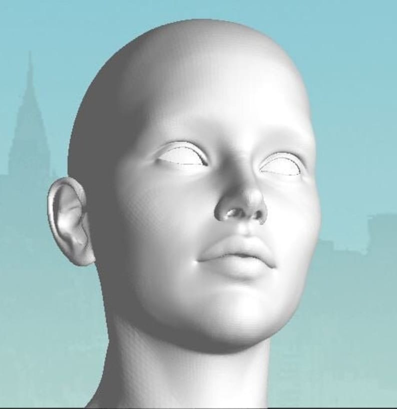 3D Sizing Head STL - Etsy