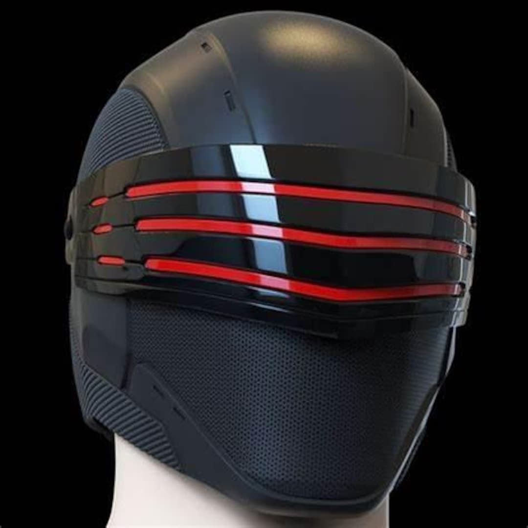 Snake Eyes Helmet 3d Print STL - Etsy
