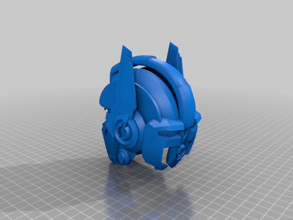 Optimus Prime Helmet STL - Etsy