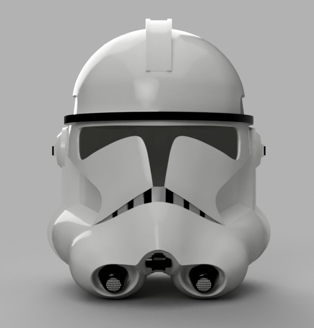 Clone Trooper Helmet Phase 2 Star Wars - Etsy