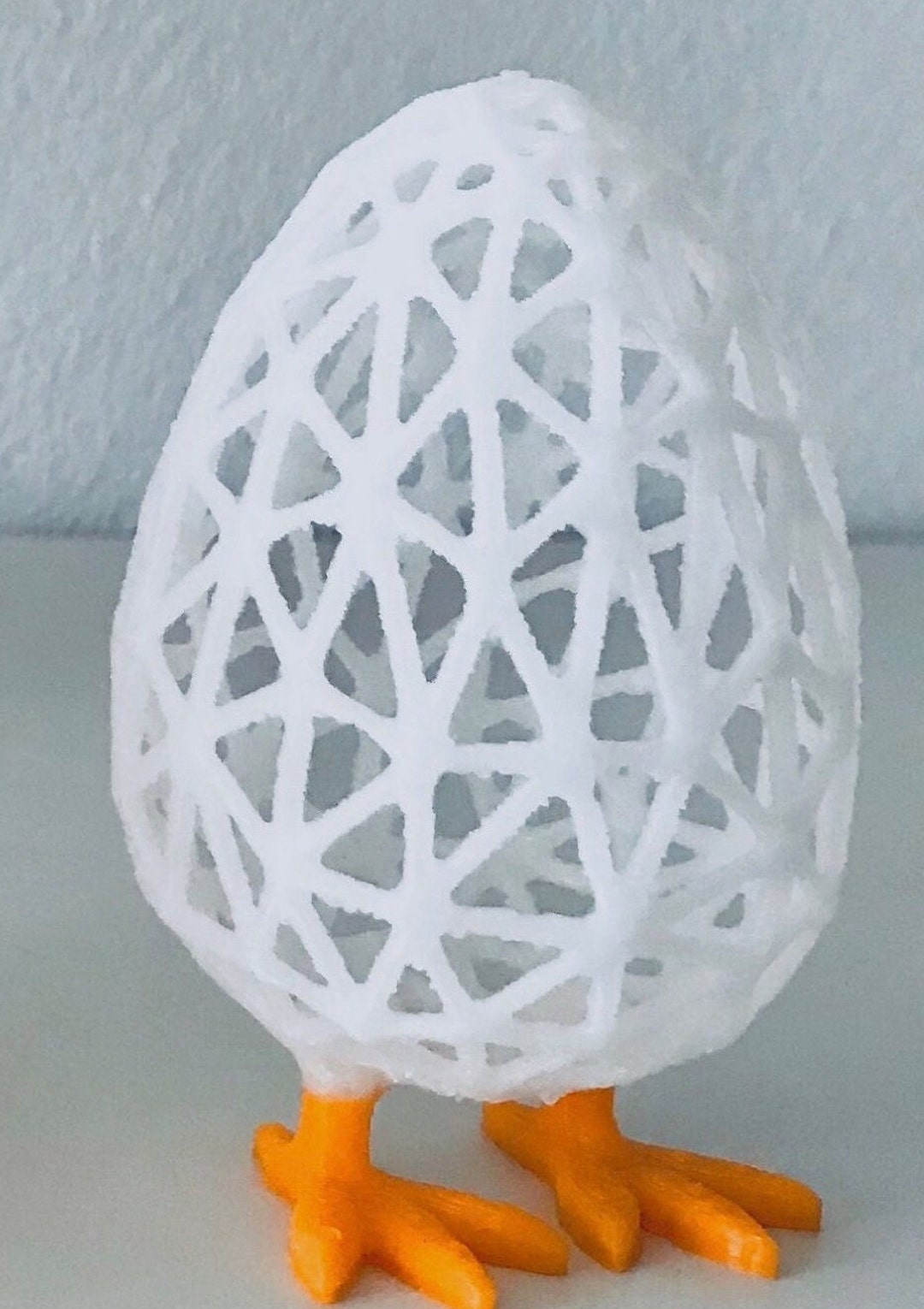 Wireframe Easter Egg STL - Etsy