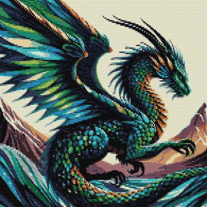 Dragon Bead Tapestry - Etsy