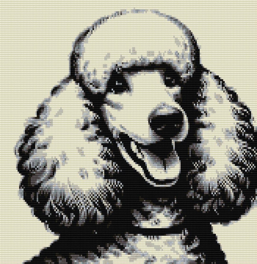 Poodle Dog Loom & Odd Peyote Stitch Patterns - Large Bead Tapestry ...