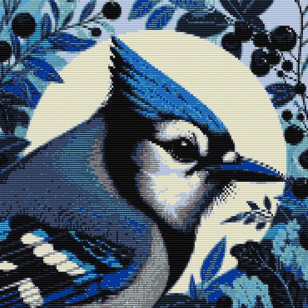 Bird Peyote Bead Tapestry Pattern - Etsy