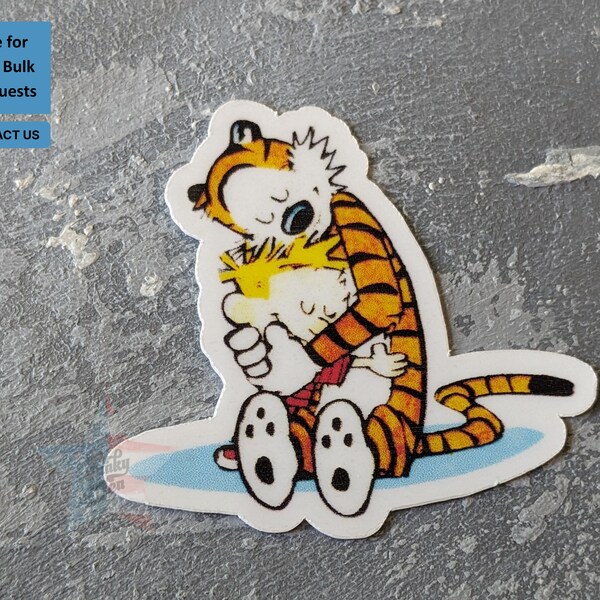 Calvin & Hobbes Stickers - Etsy