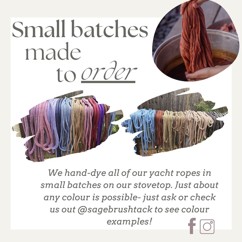 DIY Soft Rope Halter With Step-by-step Instructions and Hand Dyed Rope ...